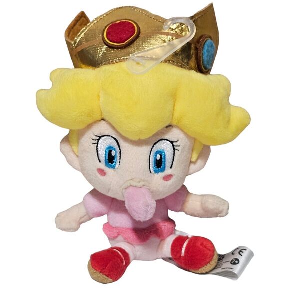 Nintendo | Toys | Super Nintendo Baby Peach Plush 5 Pink Collectible ...